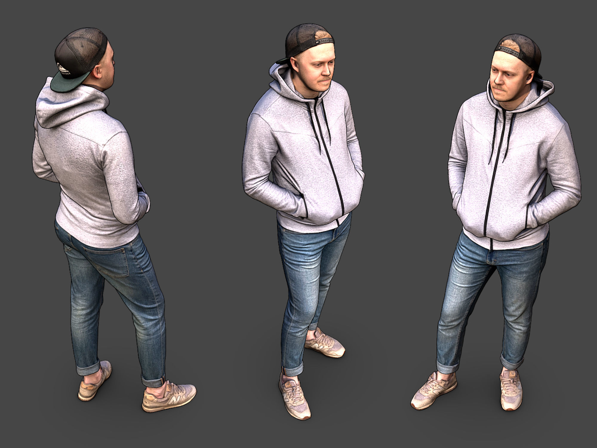 Stylized Man Character 3D model | CGTrader
