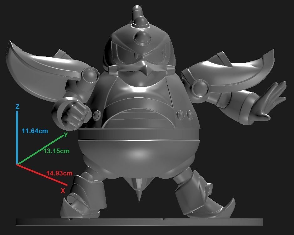 Chill Penguin - Megaman X 3D model 3D printable | CGTrader