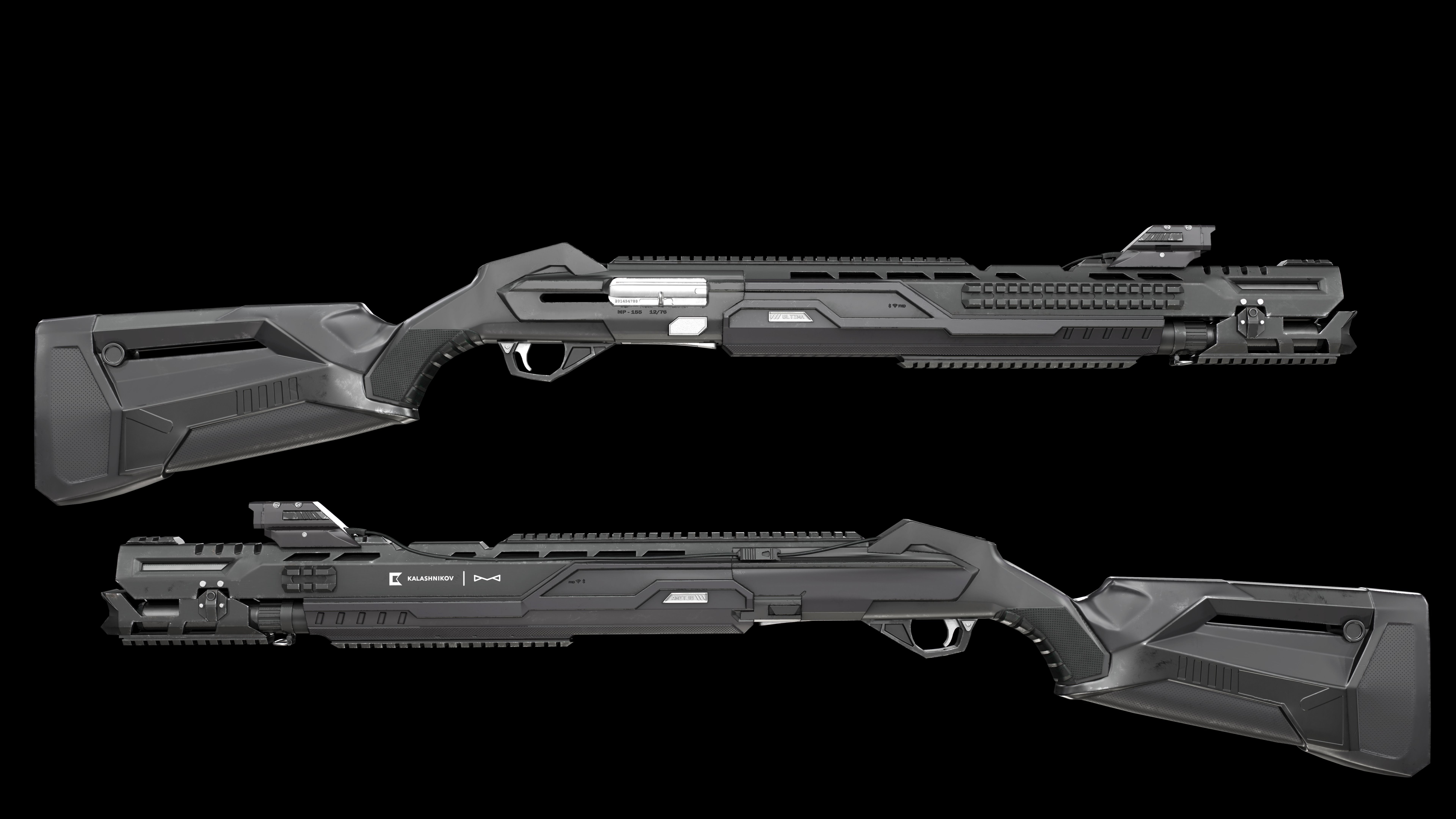 3D model MP 155 in Ultima Chassis VR / AR / low-poly | CGTrader