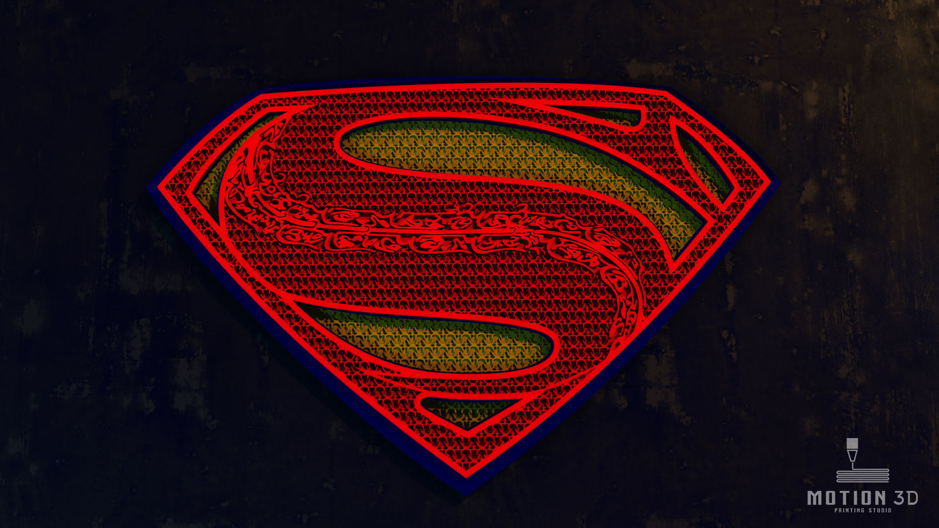 Superman Chest Emblem from Justice League 3D model 3D printable | CGTrader