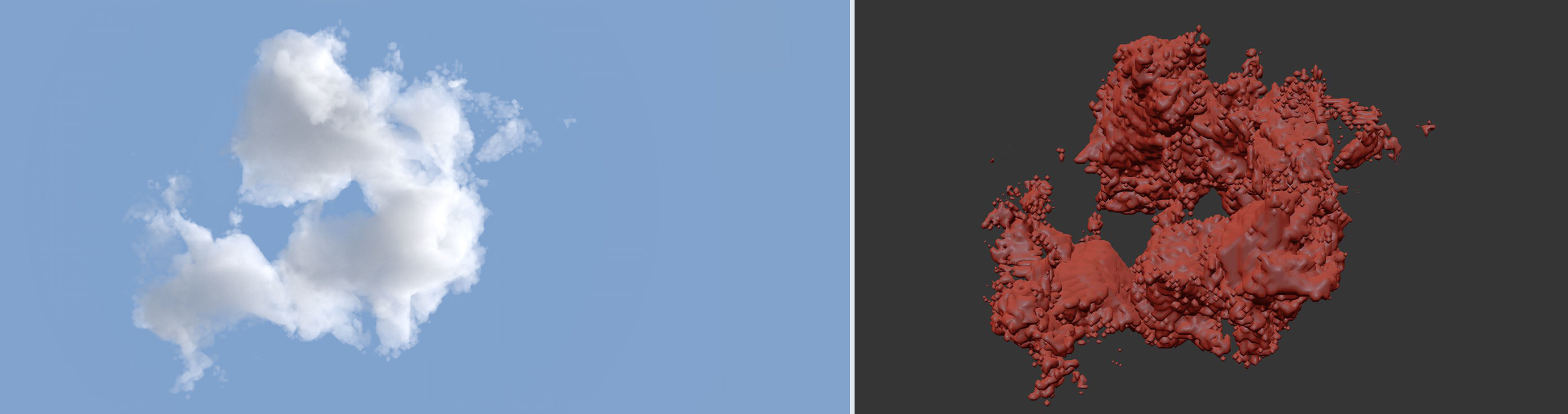 60 Polygon Cloud Pack 3D model | CGTrader