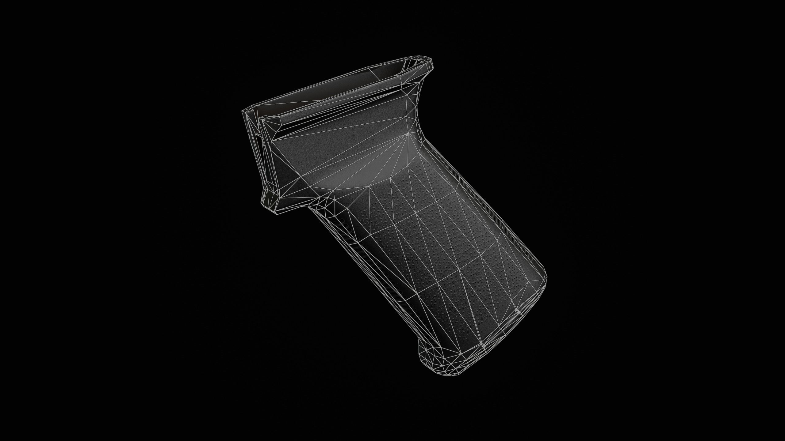 3D model AK - Pistol Grip - Magpul VR / AR / low-poly | CGTrader