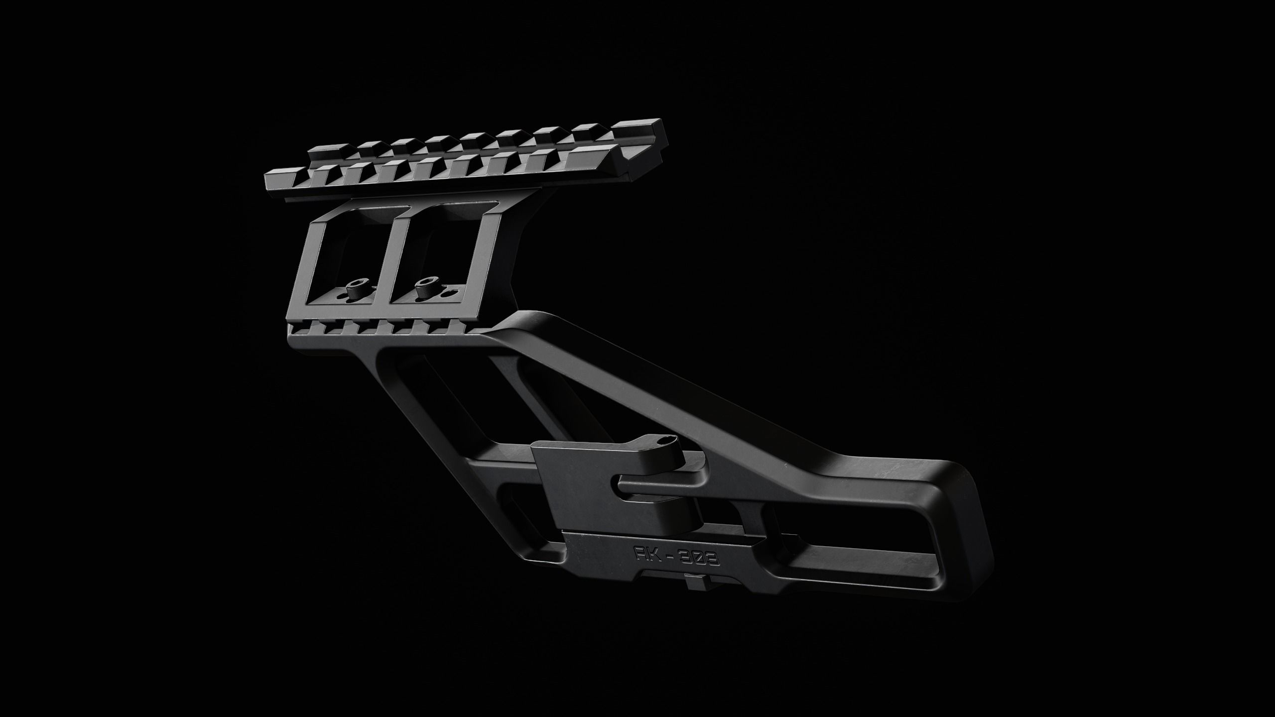 3D model AK - Mount - Rs VR / AR / low-poly | CGTrader