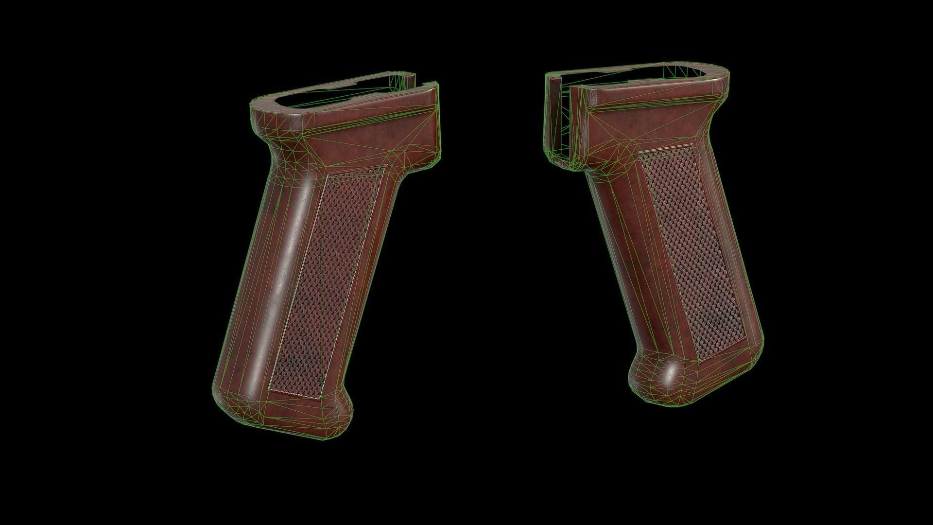 3D model AK - Pistol Grip - AK74 STD VR / AR / low-poly | CGTrader