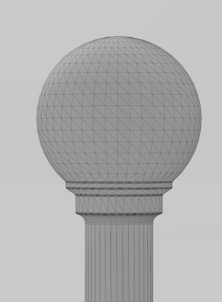 Miniature Modern Street Lamps props 3D model 3D printable | CGTrader