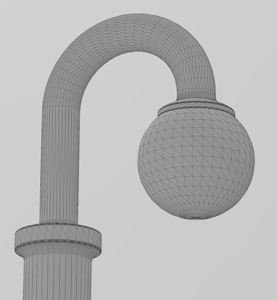 Miniature Modern Street Lamps props 3D model 3D printable | CGTrader