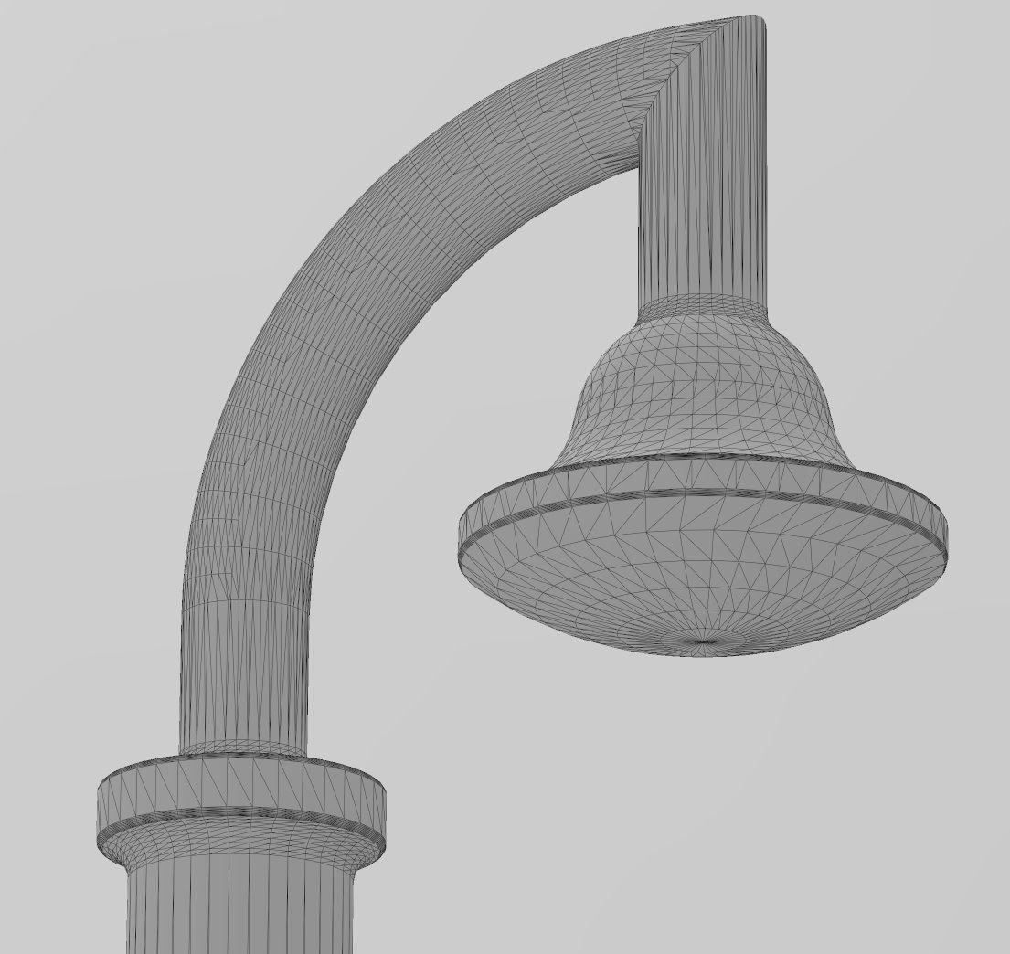 Miniature Modern Street Lamps props 3D model 3D printable | CGTrader