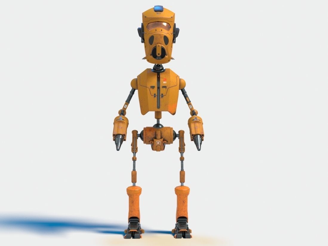clumsy robot explorer 3D model | CGTrader