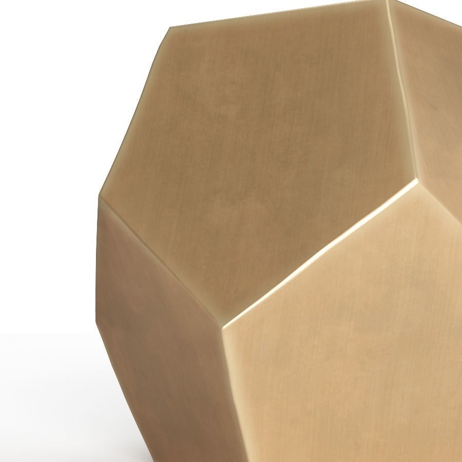 West Elm Gem Cut Side Table 3D model | CGTrader