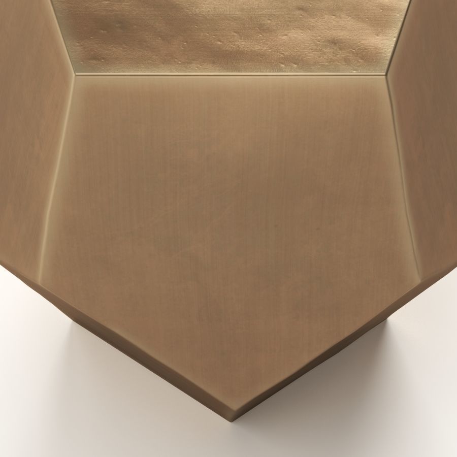 West Elm Gem Cut Side Table 3D model | CGTrader