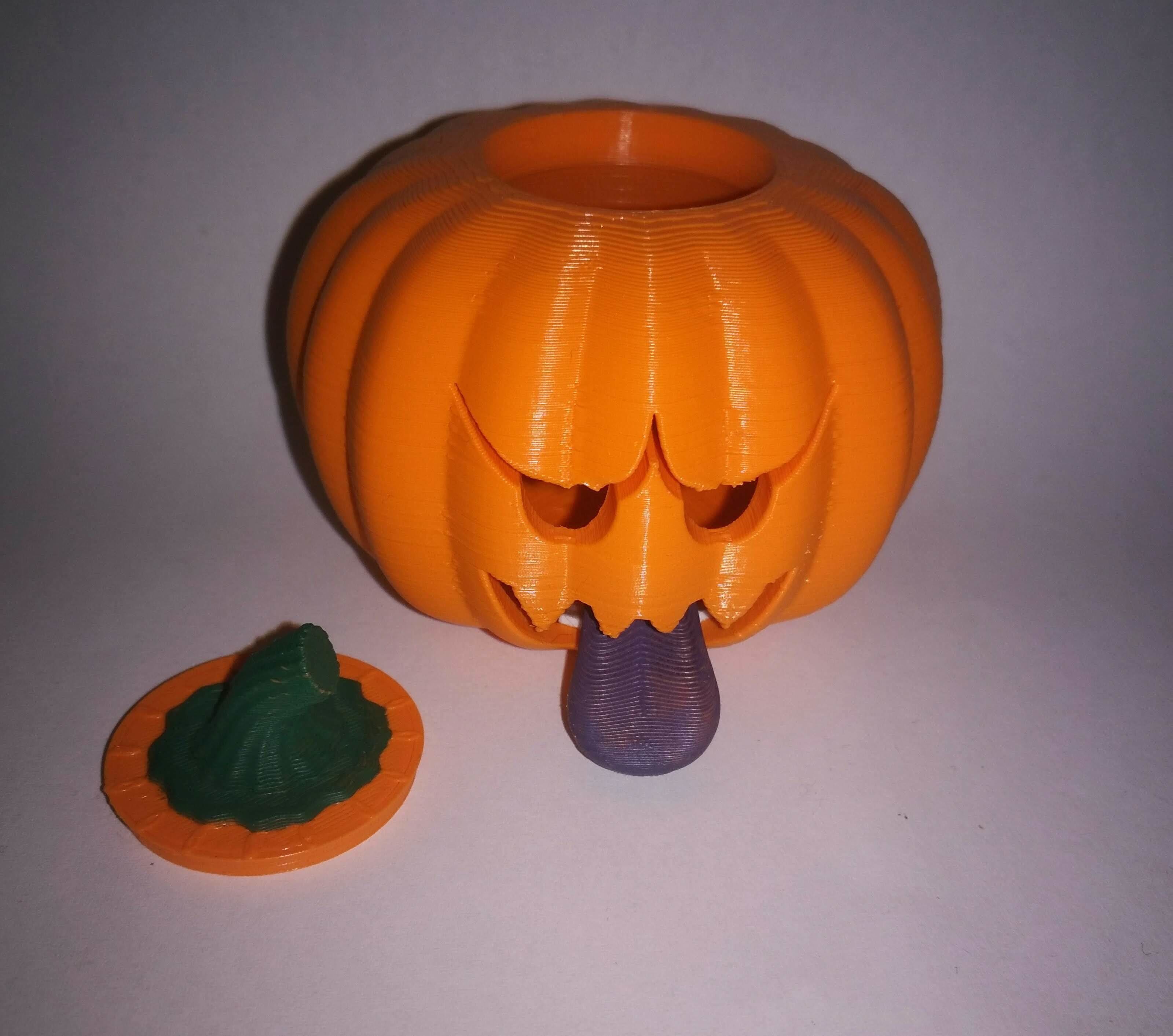Boo and Bowser Pumpkins 3D model 3D printable | CGTrader