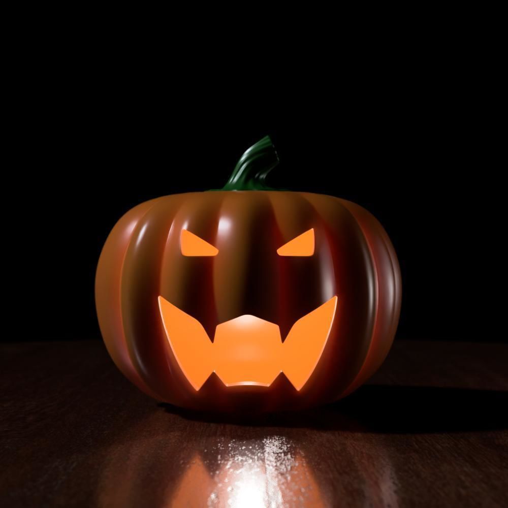 Boo and Bowser Pumpkins 3D model 3D printable | CGTrader