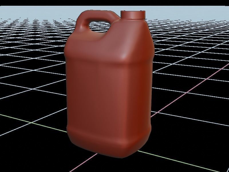 Dirty Container - Plastic Bottle 3D model | CGTrader