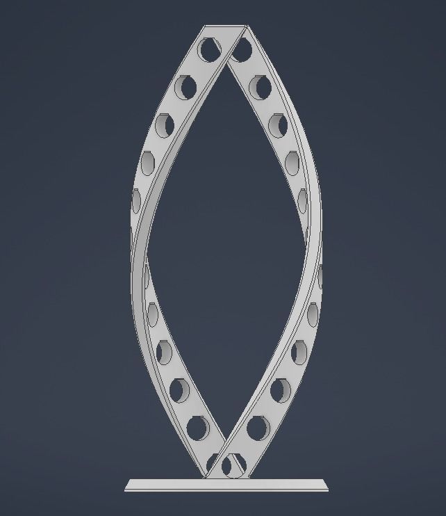 DNA Pen Holder by TIXEN 3D model 3D printable | CGTrader