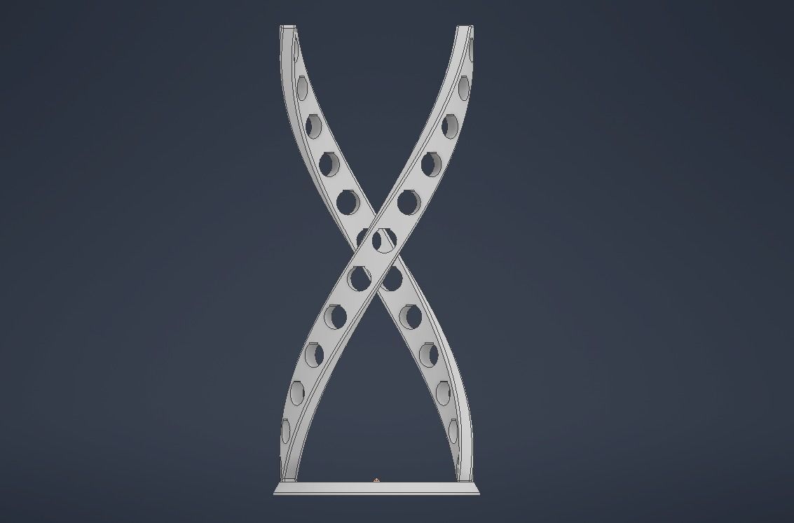 DNA Pen Holder by TIXEN 3D model 3D printable | CGTrader