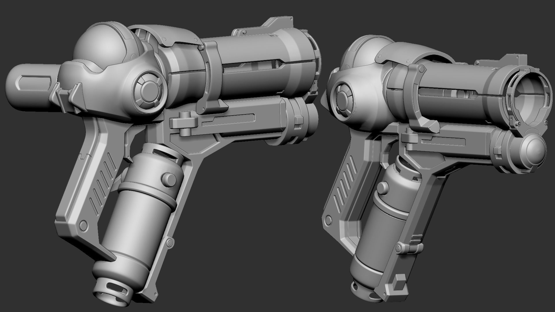 Mei Endothermic Blaster 3D model | CGTrader