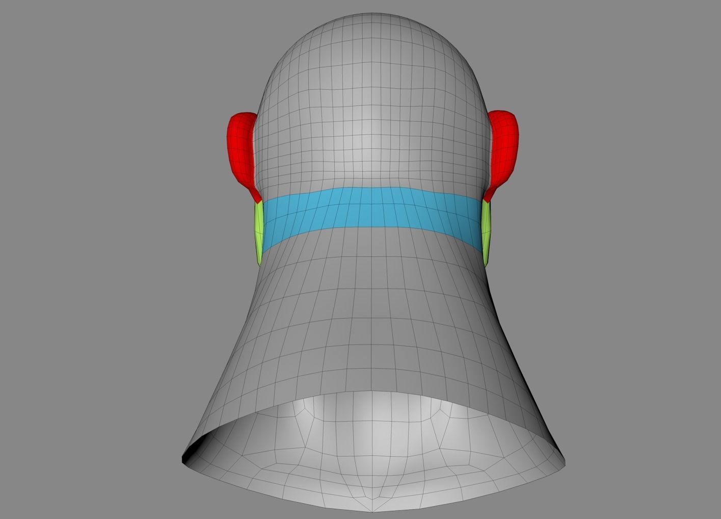 Male cartoon base mesh 3D model | CGTrader