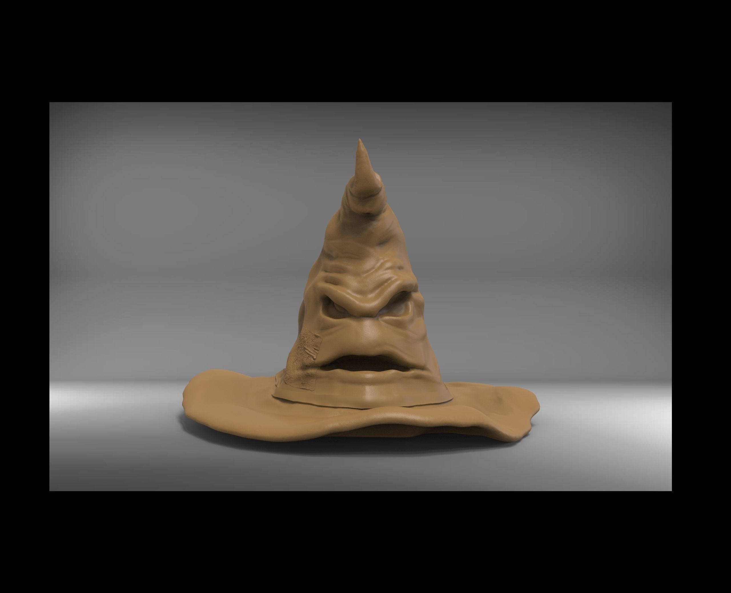 Sorting Hat - Harry Potter 3D model 3D printable | CGTrader