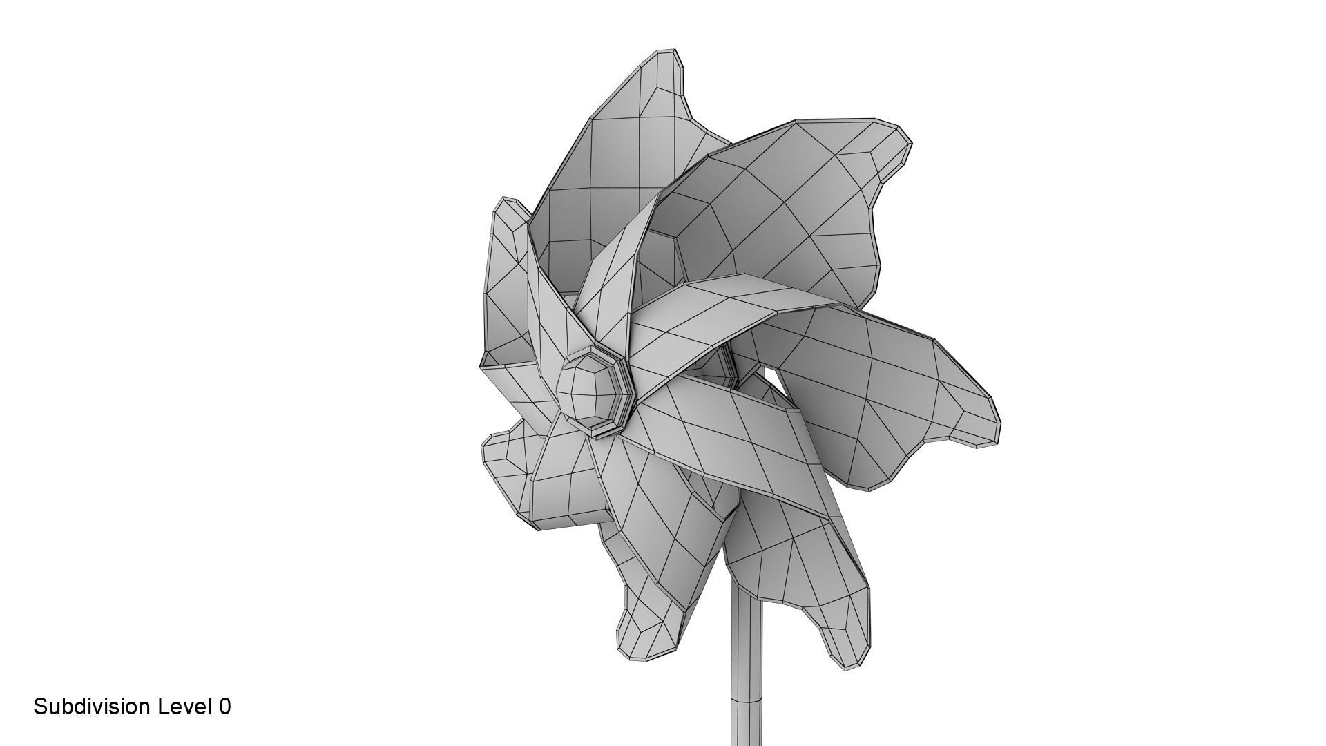 Pinwheel 3D model | CGTrader