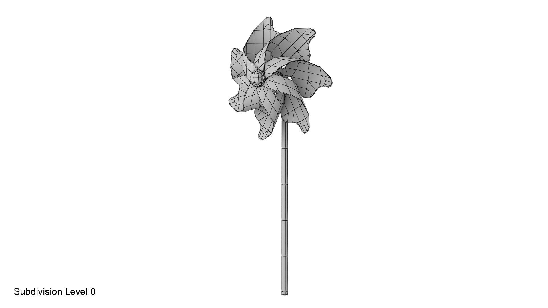 Pinwheel 3D model | CGTrader