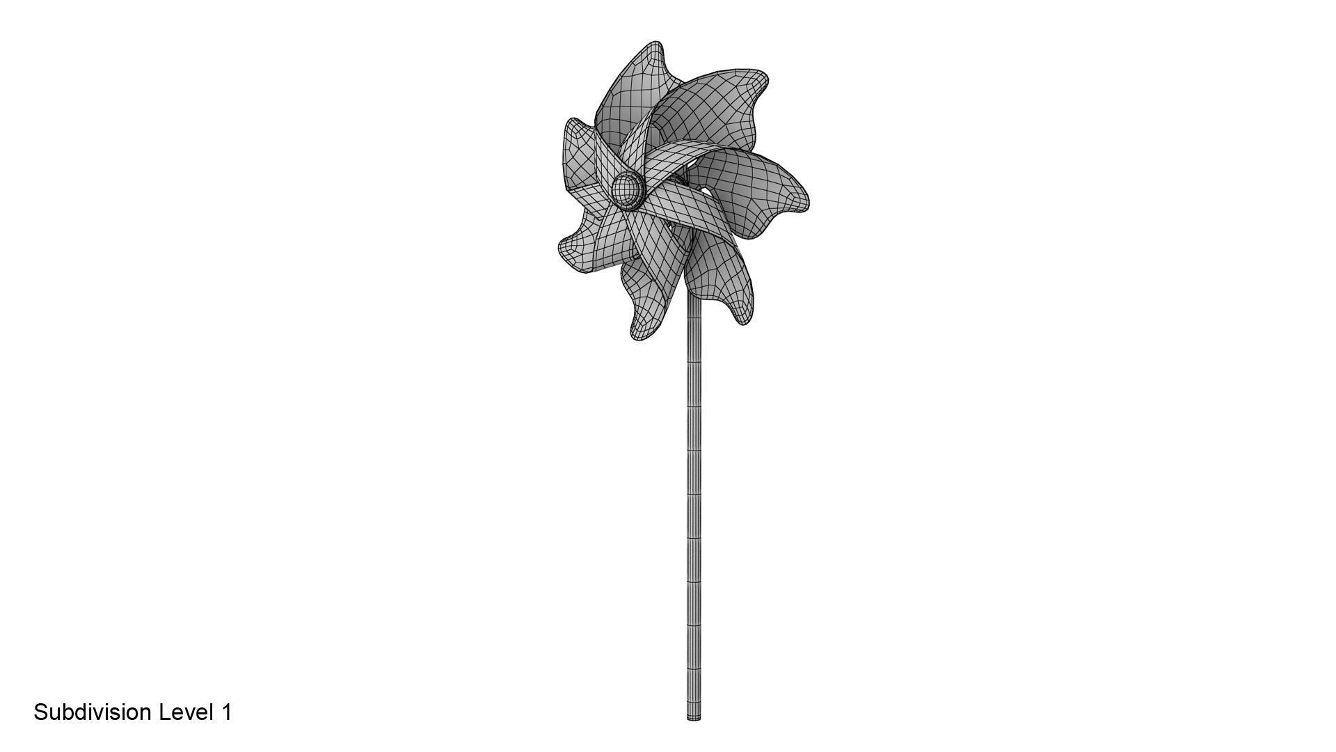 Pinwheel 3D model | CGTrader