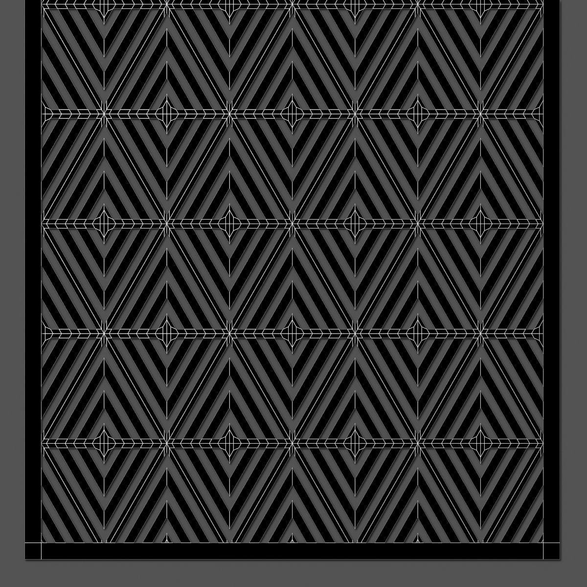 Decorative panel set 67 3D model | CGTrader