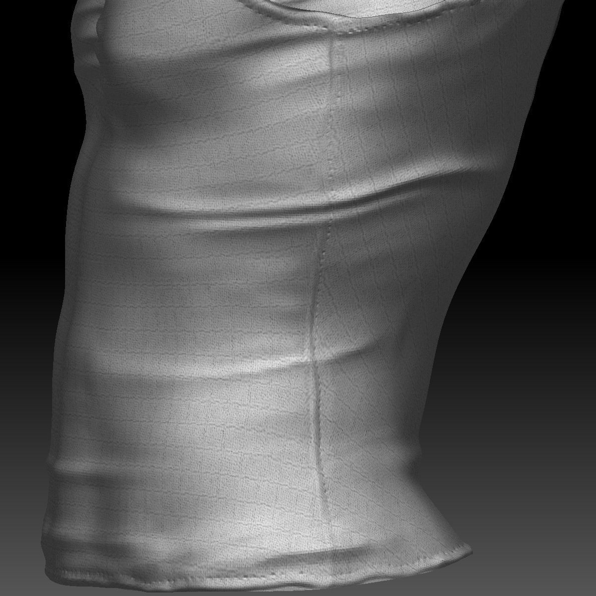 3D model Male shirt zbrush VR / AR / low-poly | CGTrader