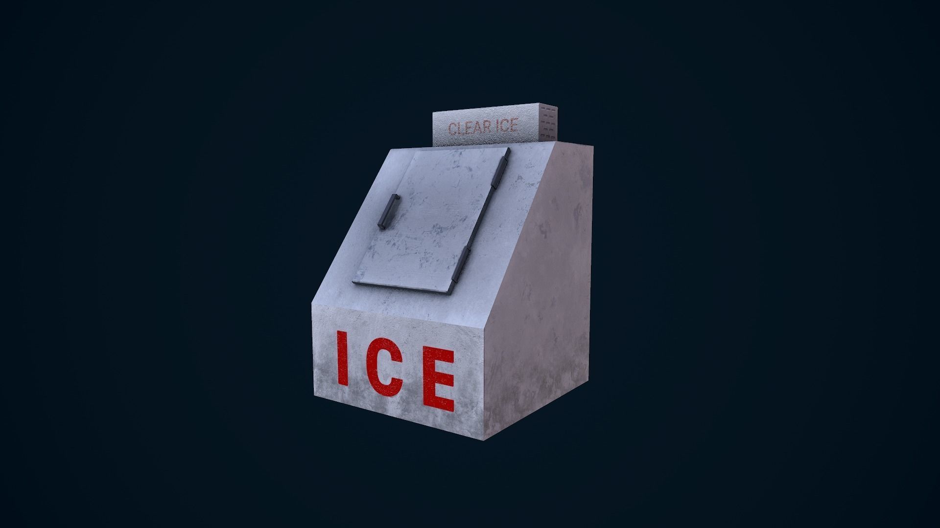 3D model Ice Machine VR / AR / low-poly | CGTrader