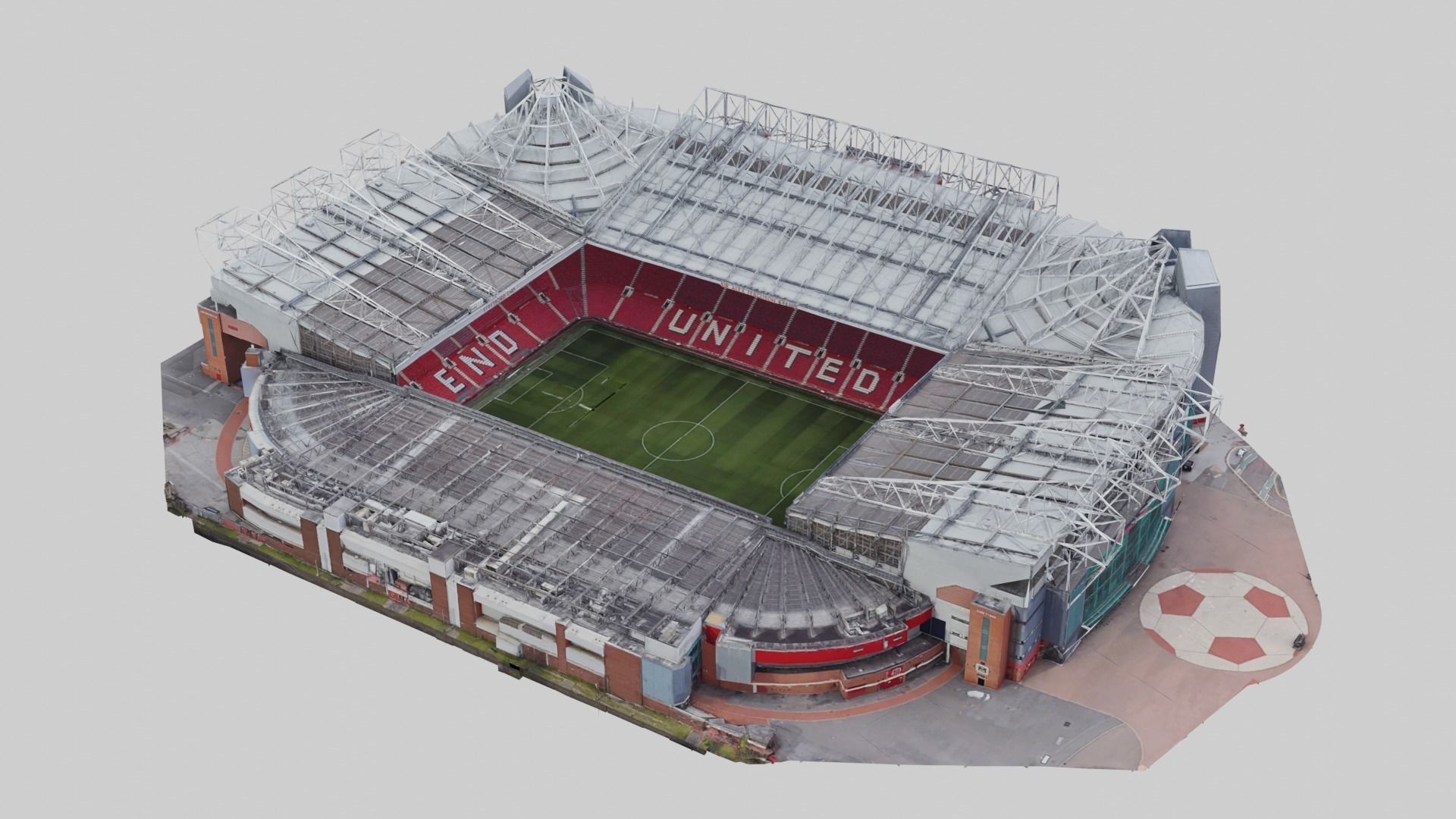 Old Trafford Stadium- Manchester United FC 3D model | CGTrader