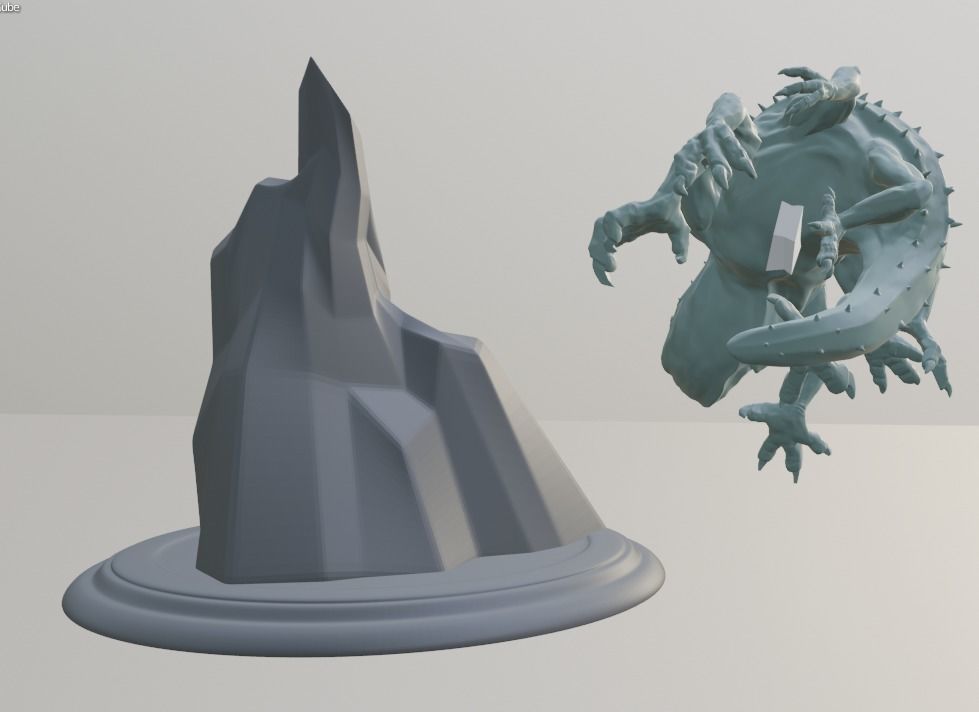 The Basilisk lizard 3D model 3D printable | CGTrader