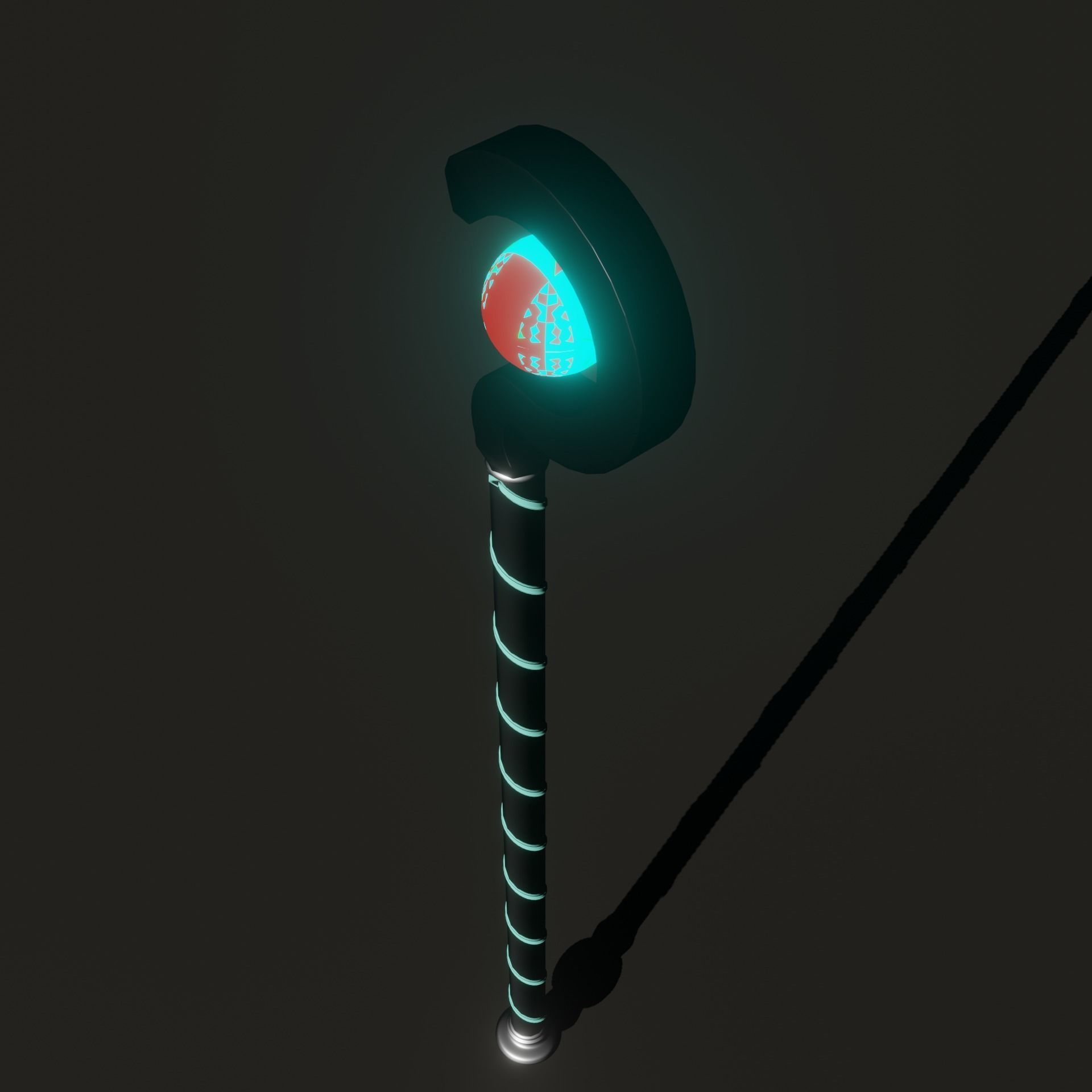 Beginners Staff free 3D model | CGTrader
