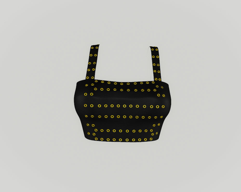 3D model Mini Woman Top VR / AR / low-poly | CGTrader