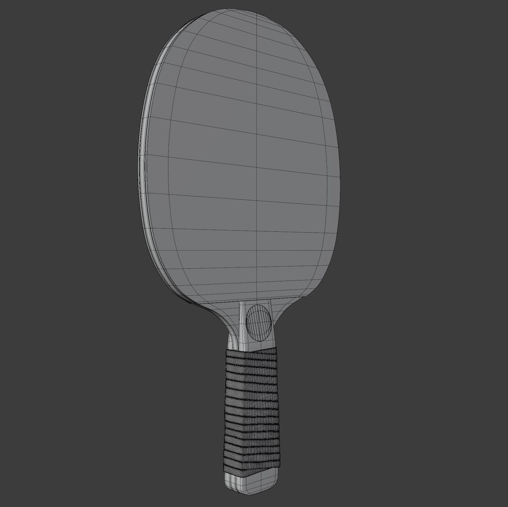 Leather and Walnut Table Tennis Paddles 3D model | CGTrader