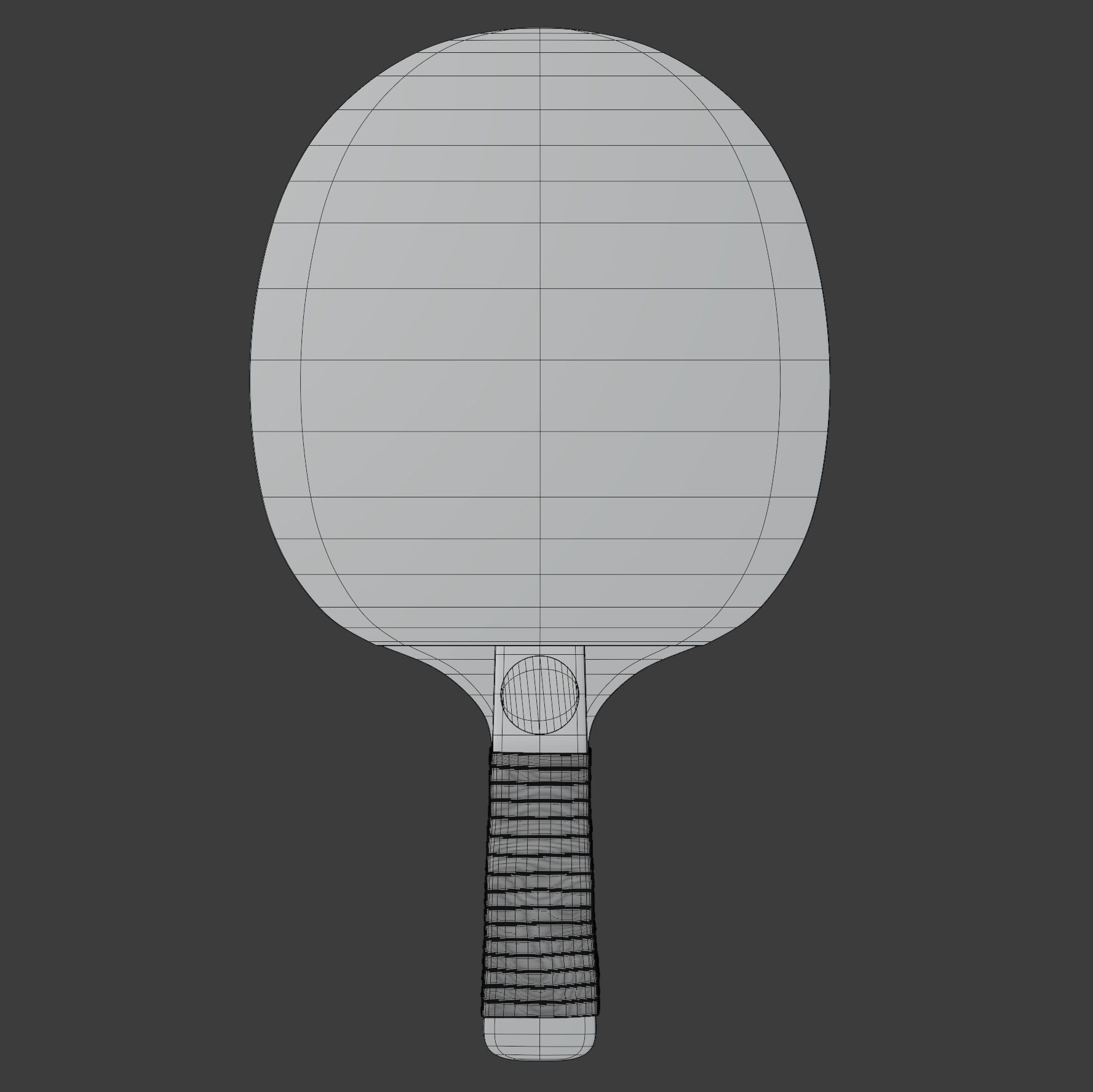 Leather and Walnut Table Tennis Paddles 3D model | CGTrader