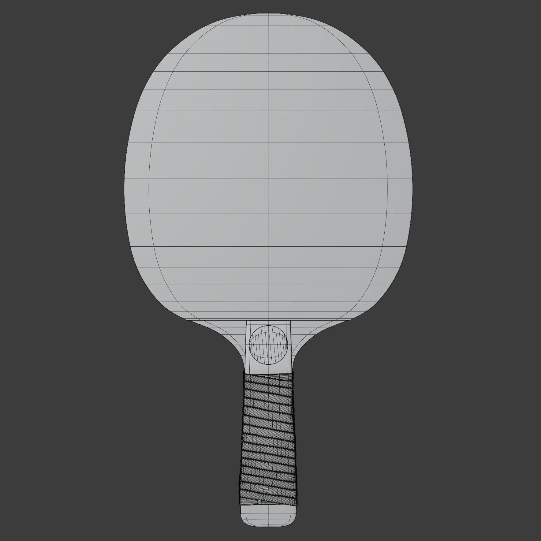 Leather and Walnut Table Tennis Paddles 3D model | CGTrader