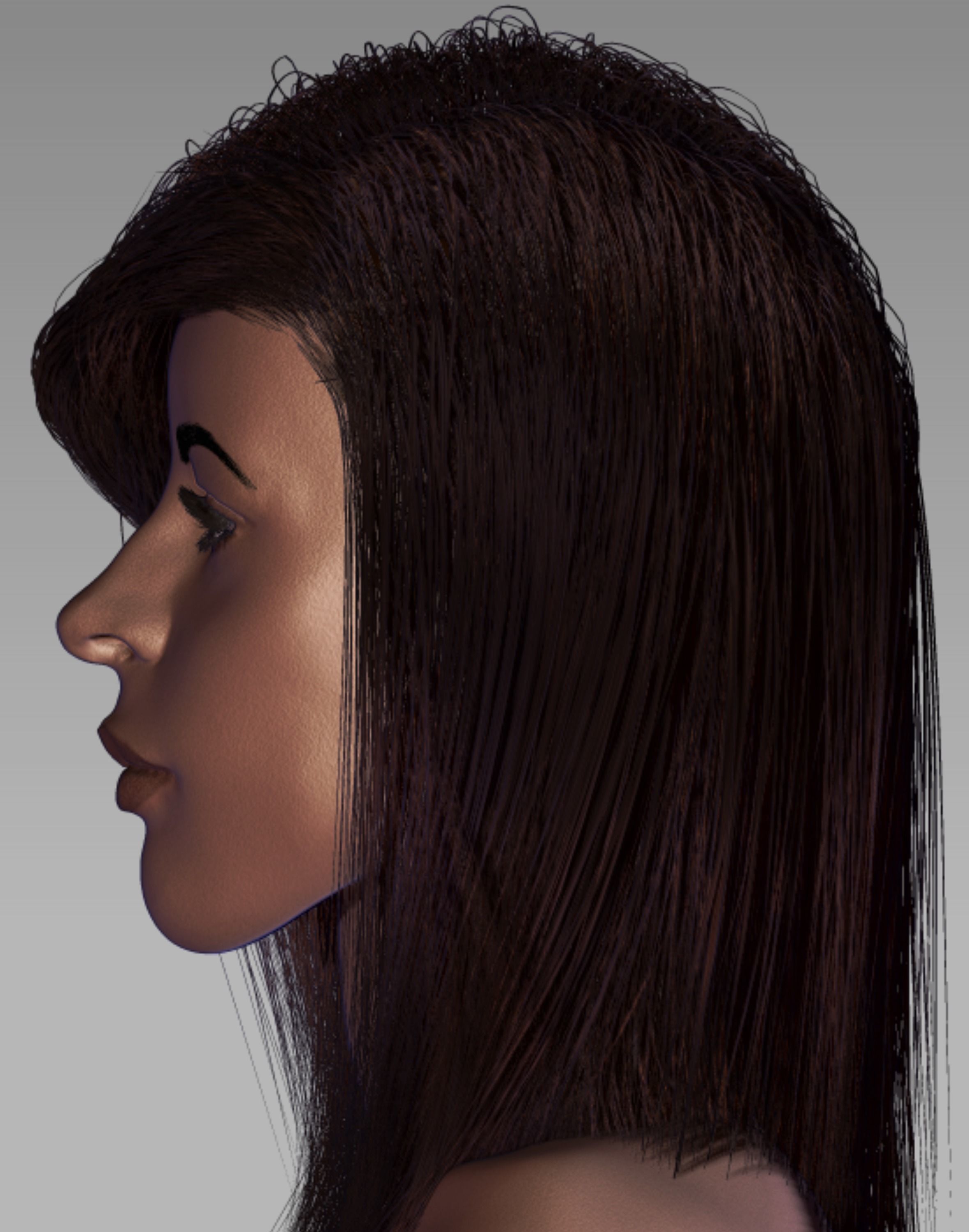 3D model Camila Cabello VR / AR / low-poly | CGTrader