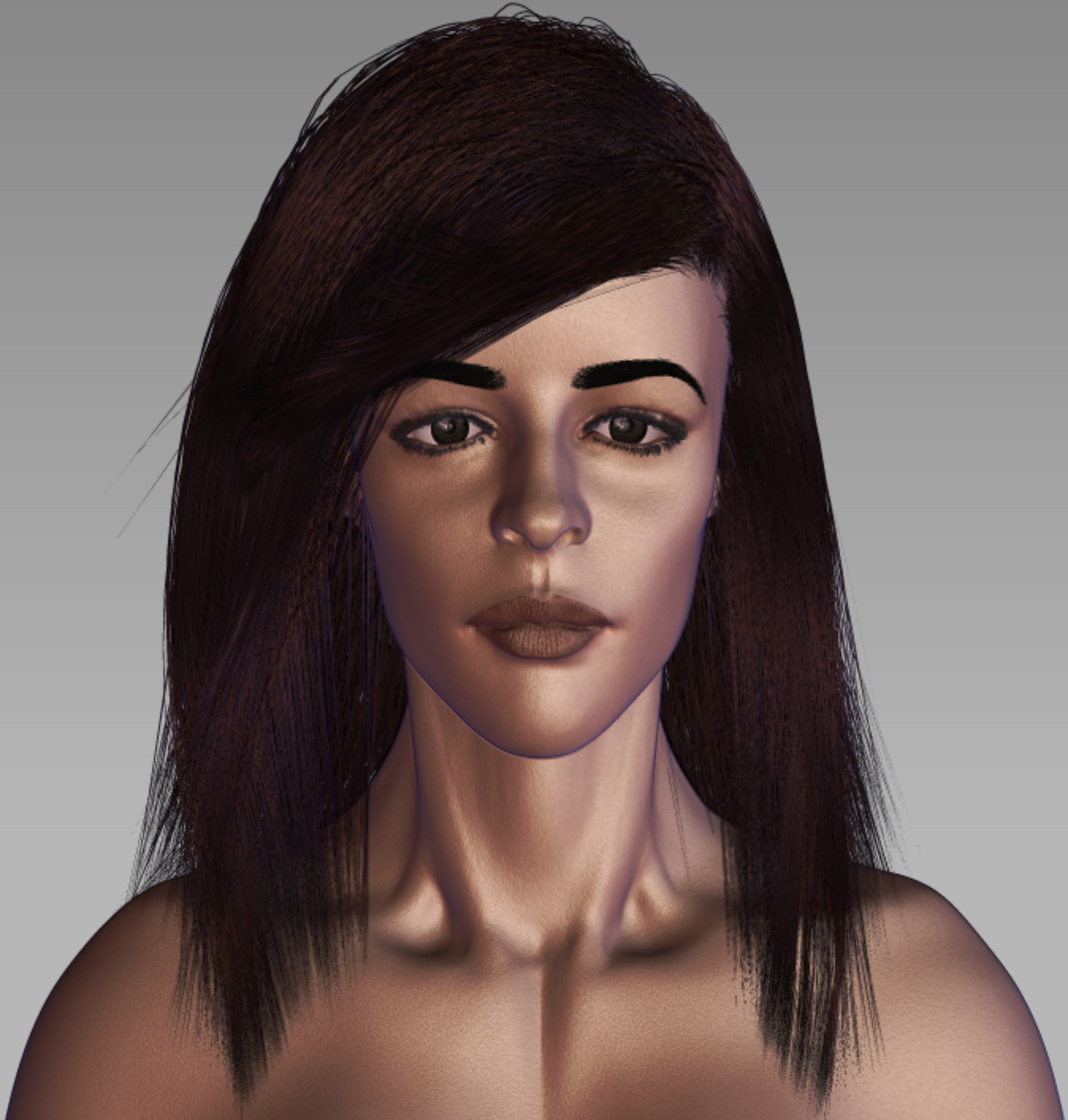 3D model Camila Cabello VR / AR / low-poly | CGTrader