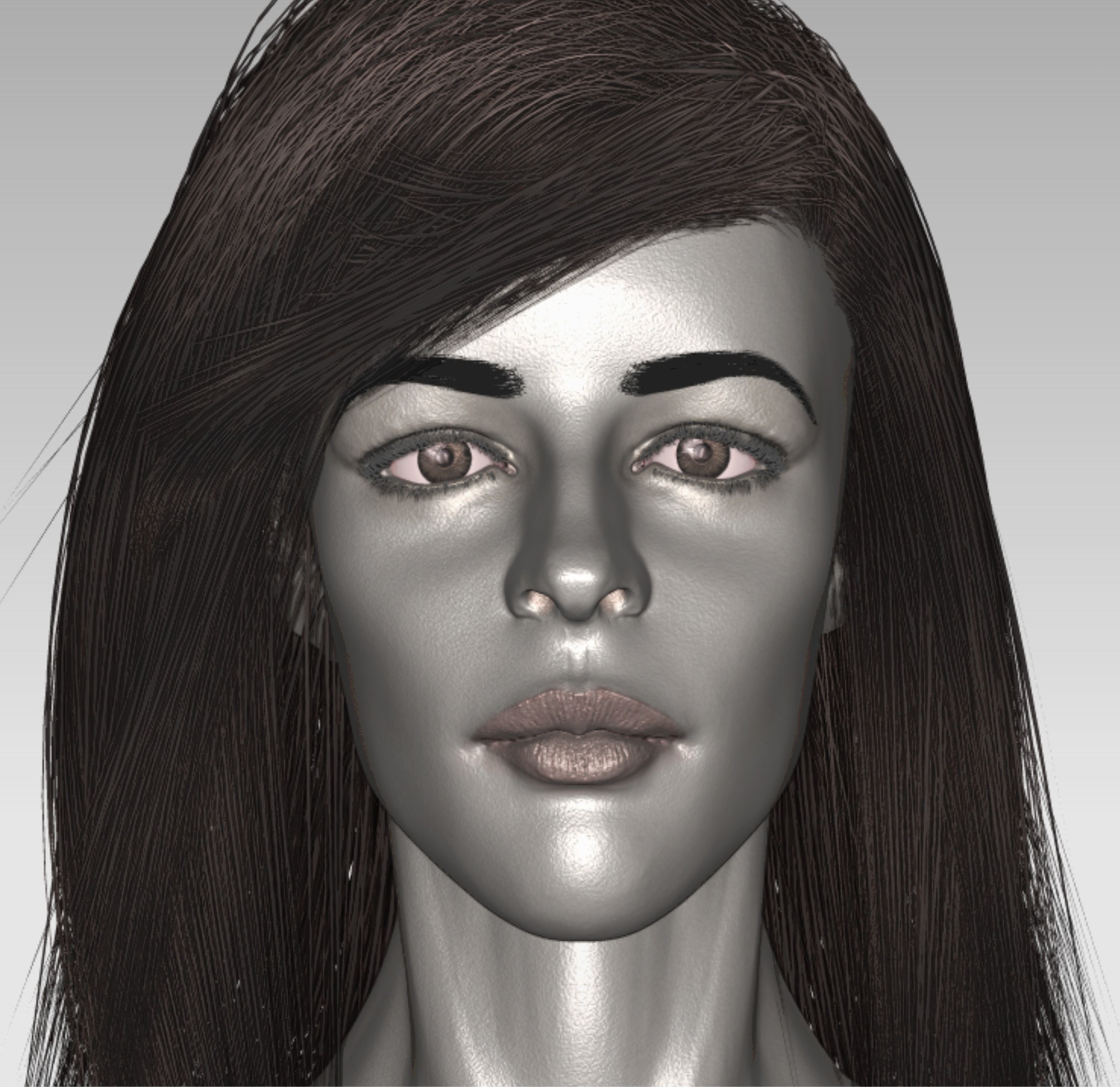 3D model Camila Cabello VR / AR / low-poly | CGTrader