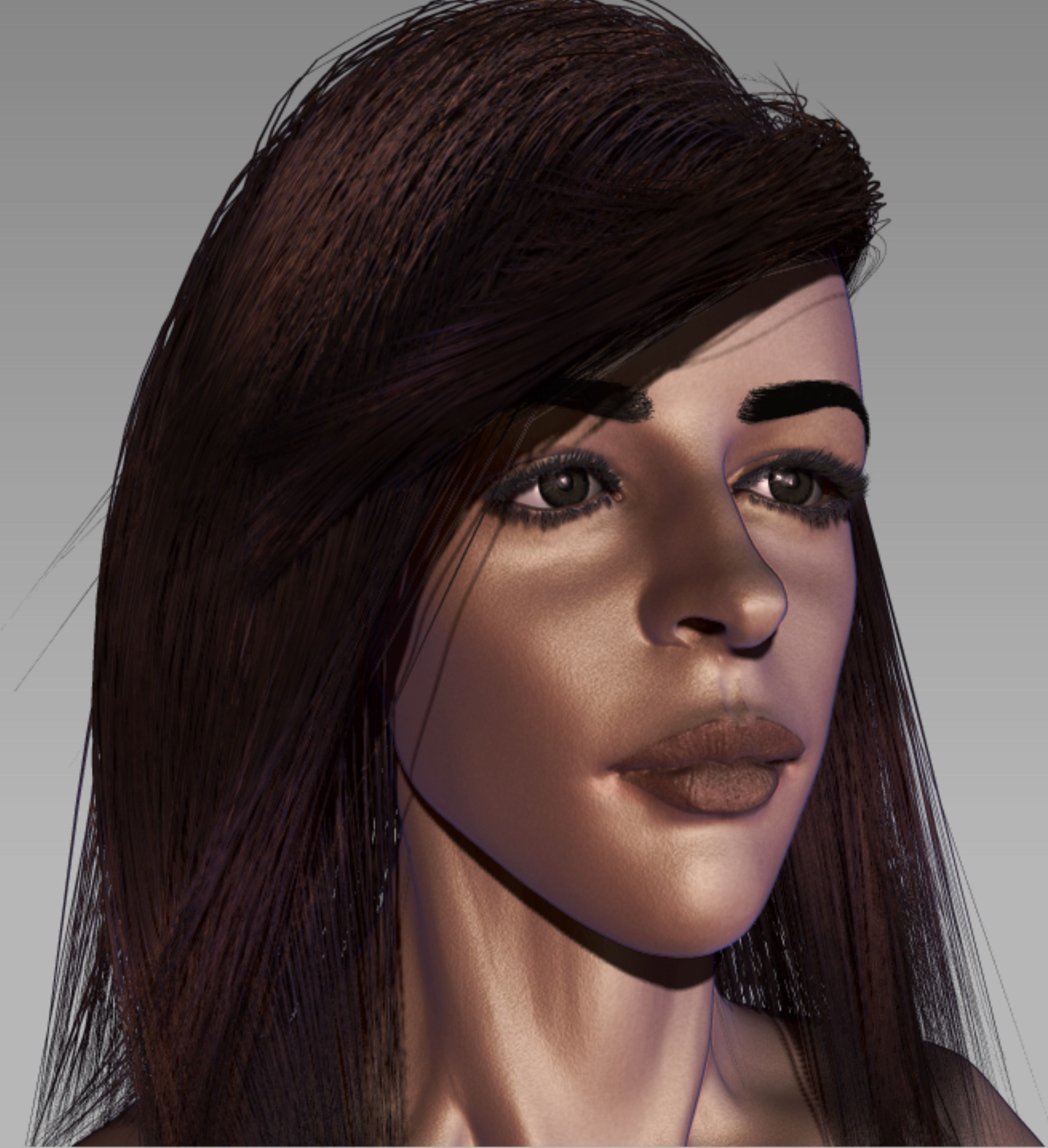 3D model Camila Cabello VR / AR / low-poly | CGTrader