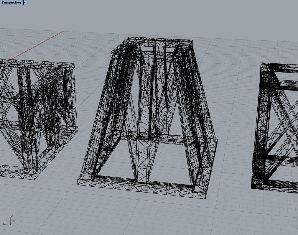 Support Structure Pack 3D model 3D printable | CGTrader