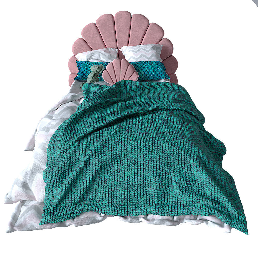 Children bed shell 3D model | CGTrader