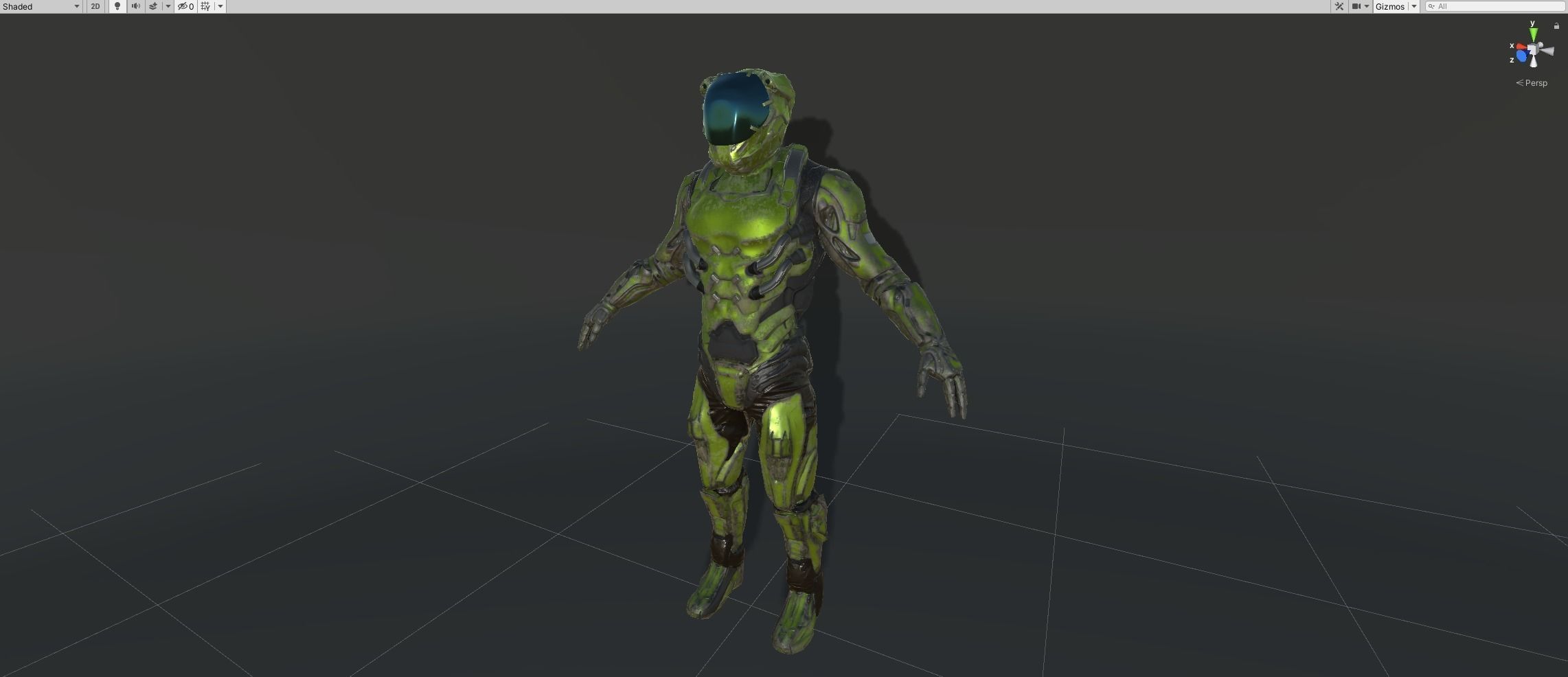 3D model cyborg soldier v3 unity5 VR / AR / low-poly | CGTrader