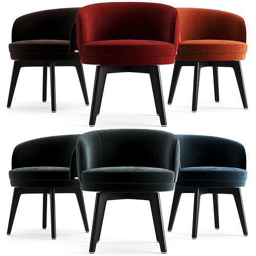Fendi Casa Doyle Chair 3D model | CGTrader