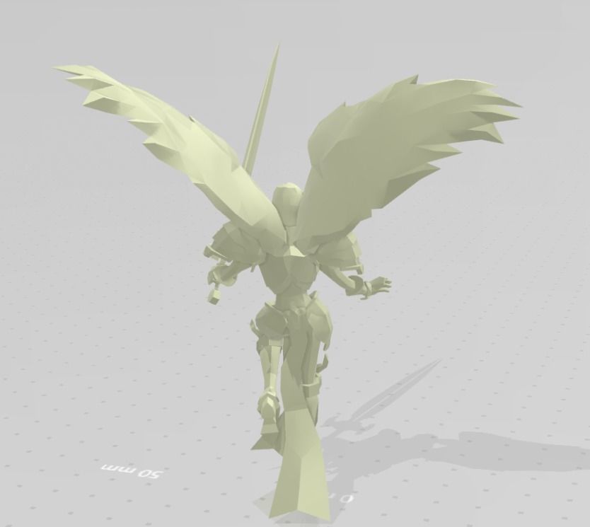 Kayle and Kayle Battleborn Figure 3D model 3D printable | CGTrader
