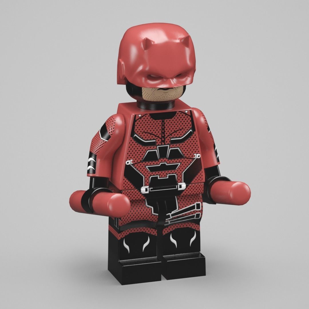 Daredevil Lego 3D model | CGTrader