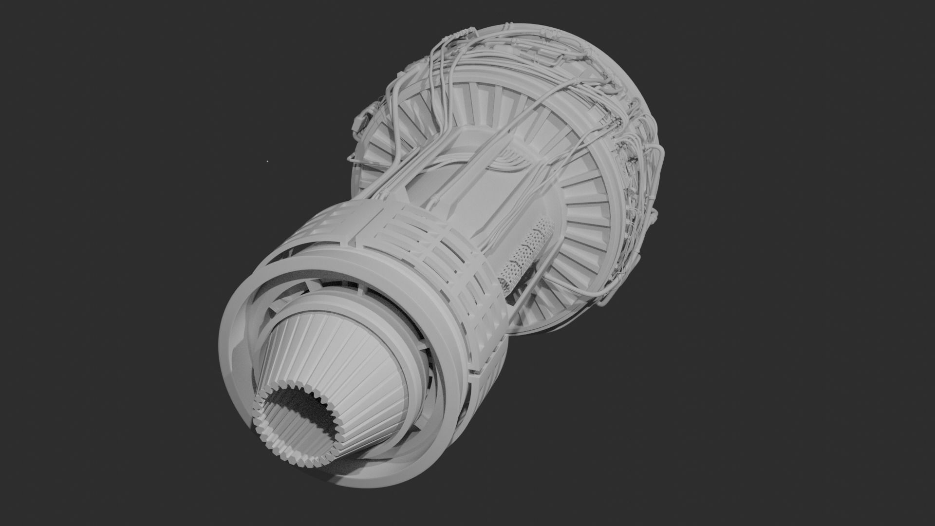 HAVOC-A00 Jet Engine 3D model | CGTrader