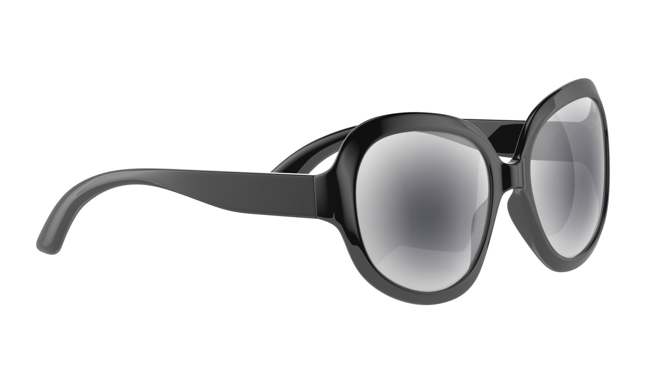 Bug-Eye Glasses 3D model | CGTrader