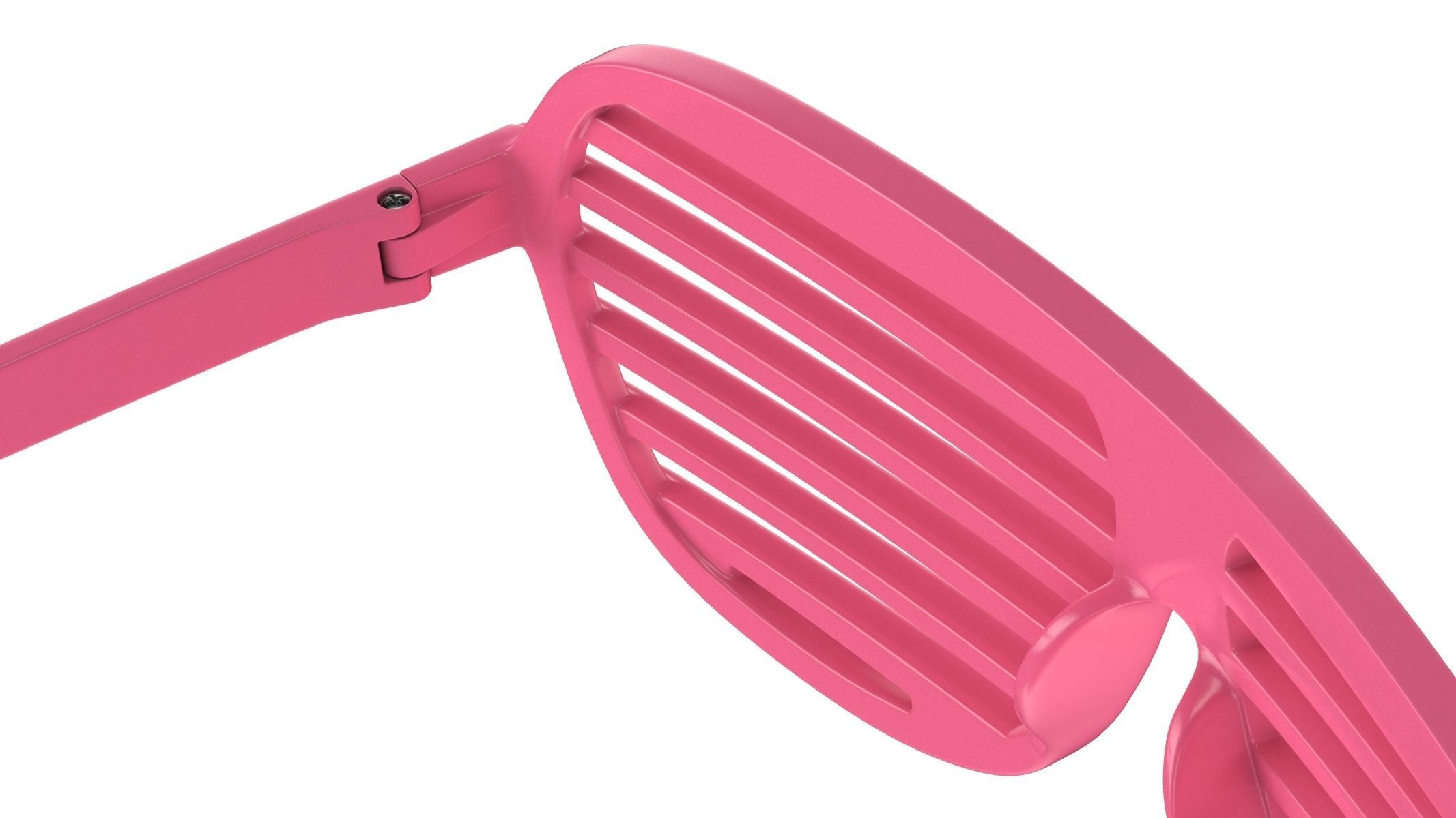 Shutter Glasses Pink 3d Model Cgtrader