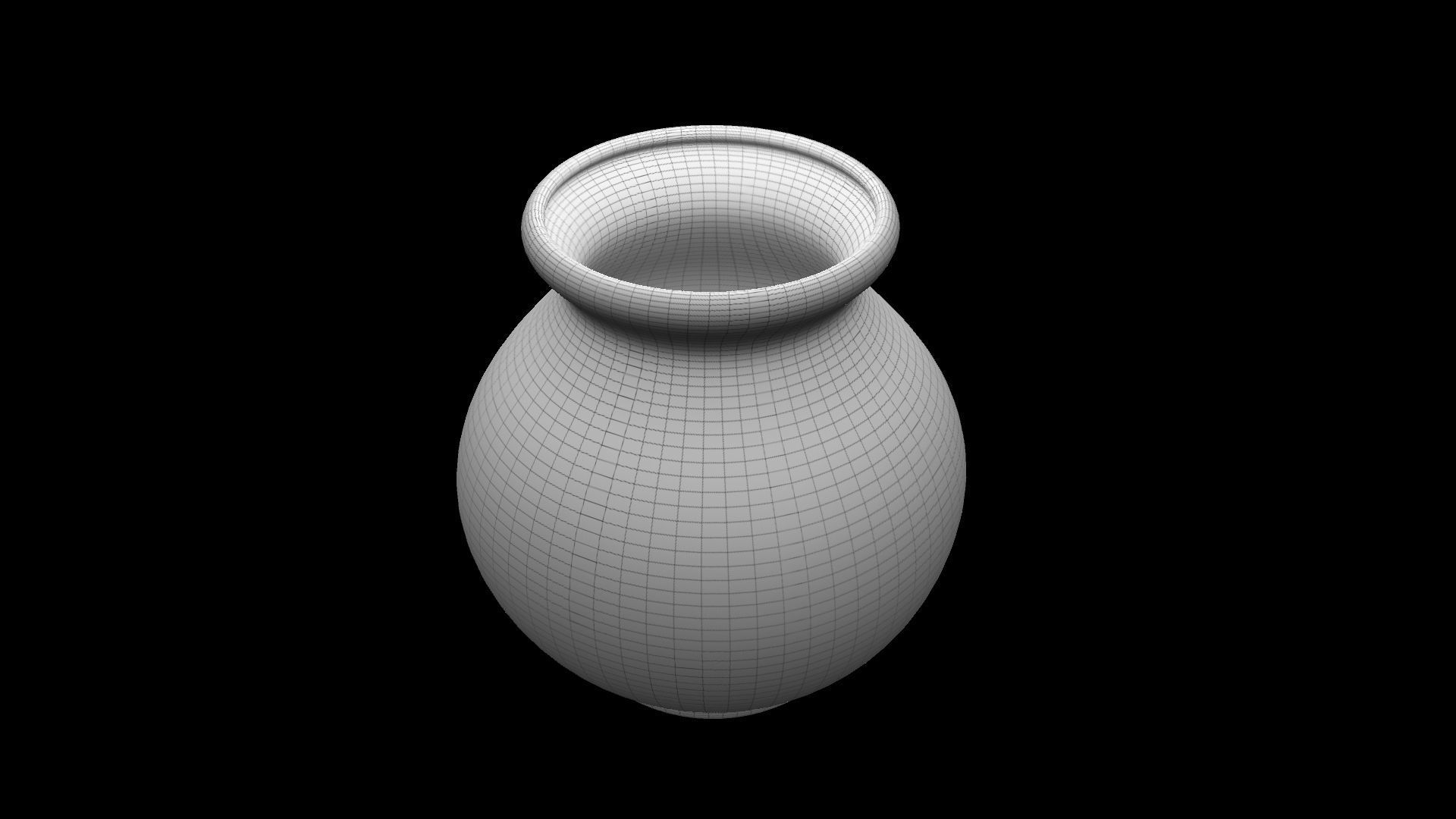 3D model Traditional mud pot VR / AR / low-poly | CGTrader