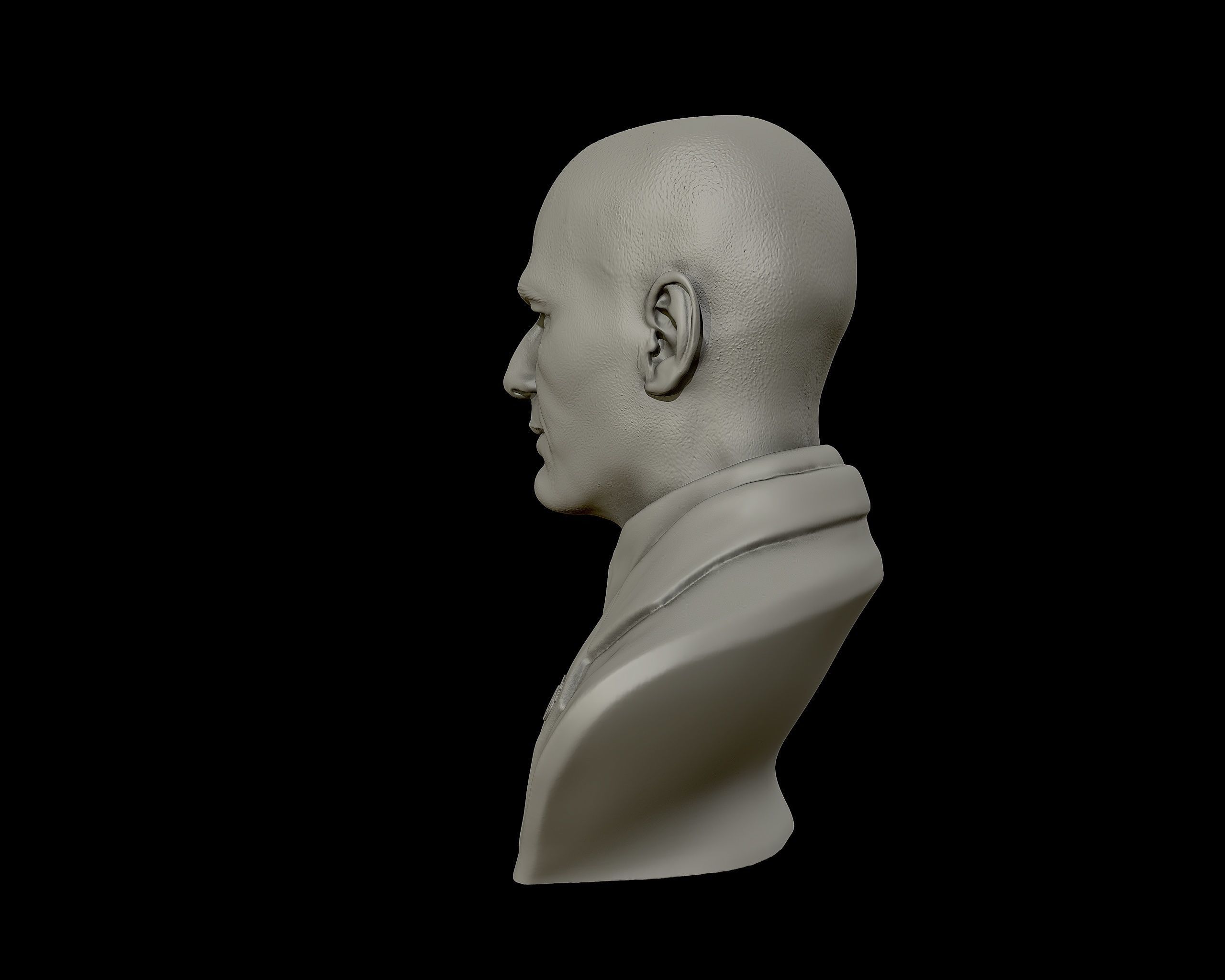 Zinedine Zidane 3D model sculpture 3D model 3D printable | CGTrader